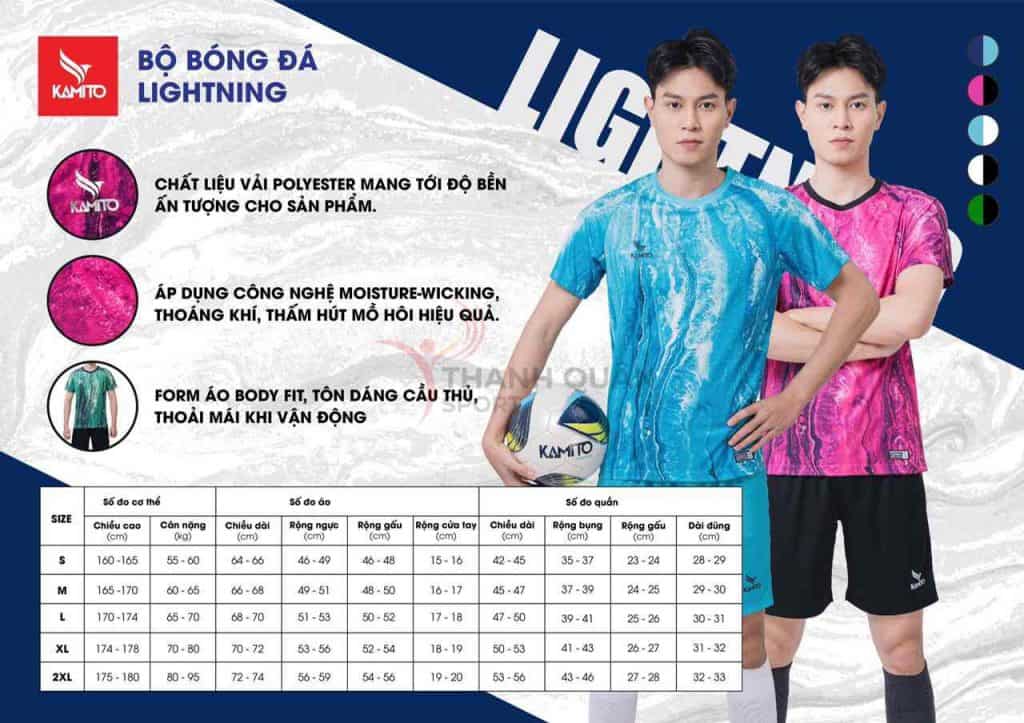 Tổng hợp các mẫu áo Bóng Đá Kamito mới nhất 2022 - Thanh Quân Sport
